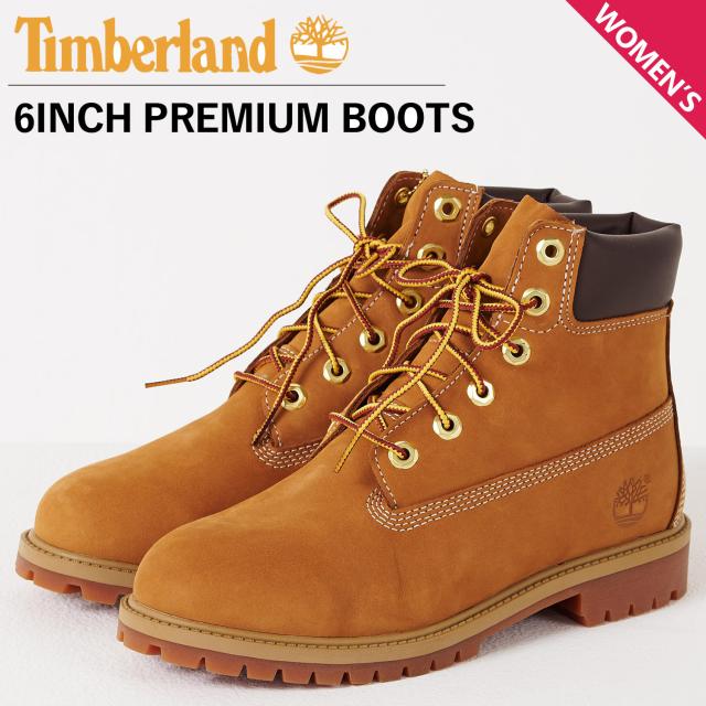 ティンバーランド Timberland ブーツ キッズ JUNIOR 6INCH PREMIUM WATERPROOF BOOTS 6インチ