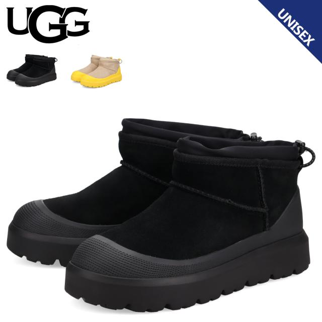 UGG アグ ブーツ ショートブーツ CL ウルトラ ミニ ウェザー ハイブリッド メンズ レディース 防水 防寒 耐水 1174196