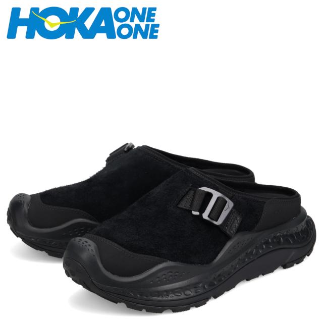 ホカオネオネ HOKA ONE ONE オラ プリモ サンダル ミュール リカバリー シューズ メンズ 厚底 ORA PRIMO EXT ブラック 黒 1168973-BBLC