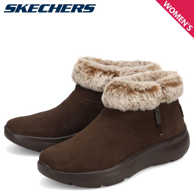 スケッチャーズ SKECHERS ブーツ ウィンターブーツ アンクルブーツ オンザゴー アンコール スノーキャップド レディース 防寒 144848