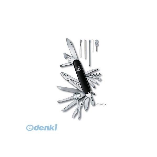 直送 代引不可・他メーカー同梱不可 ビクトリノックス VICTORINOX 1.67 95.3 SWISSCHAMP 91mm スイスチャンプ BK