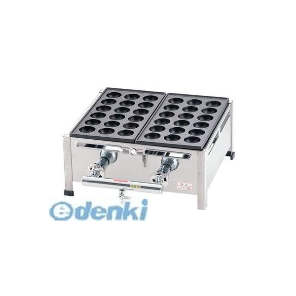 GTK7808 関西式たこ焼器（１８穴） ３枚掛 １３Ａ 荒木金属製作所 TKG 3枚掛13A 関西式たこ焼器3枚掛