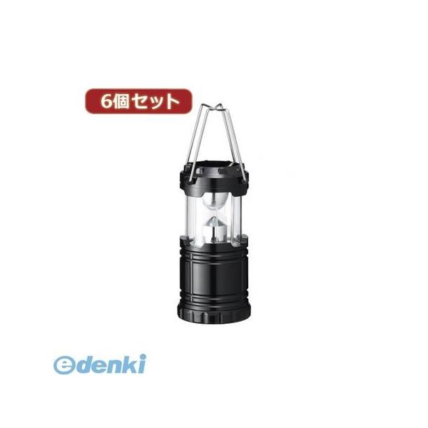 【個数：1個】Y06LA01BKX6  直送　代引不可・同梱不可 YAZAWA 【6個セット】キャンピングランタン