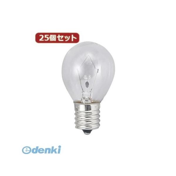 【個数：1個】KS351736CX25  直送　代引不可・同梱不可 YAZAWA 【25個セット】 クリプトンミニランプ40W形クリア