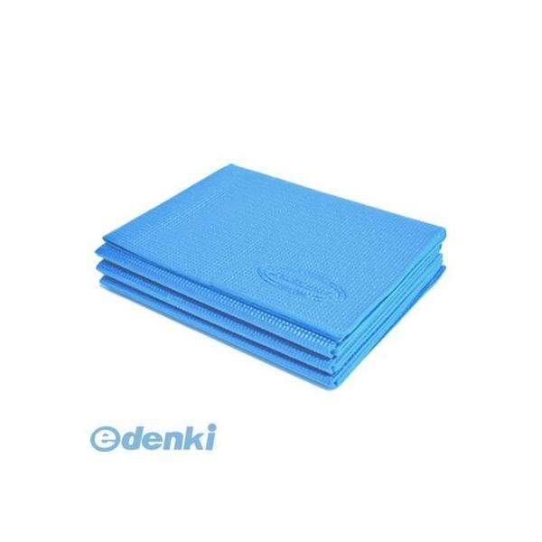 ラッキーウエスト lucky west LW-M1962(BL) 【12個入】 直送 代引不可 14折ヨガエクサマット【ﾌﾞﾙｰ】 LWM1962(BL)