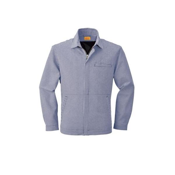 4930269129135 SMART WORK WEAR SW115 メンズギンガムジヤケツト 色：インペリアルブルー サイズ：S