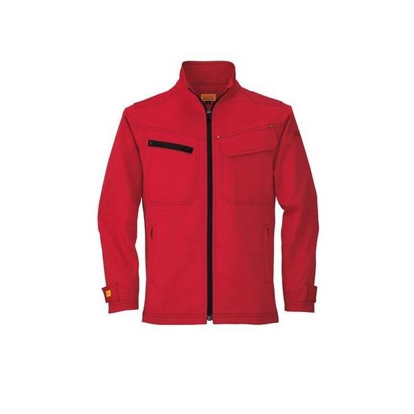 4930269213834 SMART WORK WEAR SW108 レディースフィールドジャケット 色：ラストルージュ サイズ：LL