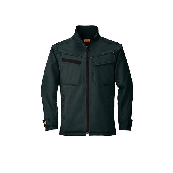 4930269216934 SMART WORK WEAR SW108 レディースフィールドジャケット 色：ブラックXライトグレー サイズ：5L