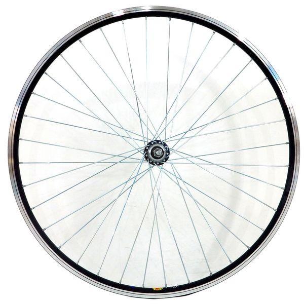 4938915402021 アサヒサイクル アルミ黒リム後輪 外装用 ボス／キャリパーブレーキ仕様 タイヤチューブ無 700x28−38c【