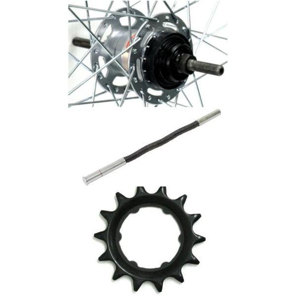 4938915706778 アサヒサイクル アルミリム後輪 内装3段ローラーブレーキ仕様 タイヤチューブ無 27x1−3／8 HLQ−08