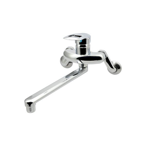 直送 代引不可・他メーカー同梱不可 カクダイ GA-BA001 GAONA ガオナ 赤札見つけ シングルレバー混合栓 キッチン用 【壁付 パイプ220