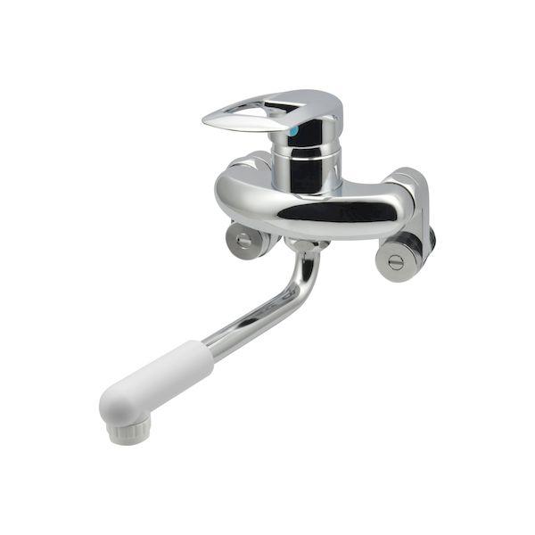 直送 代引不可・他メーカー同梱不可 カクダイ GA-BA005 GAONA ガオナ 日曜日のお父さん 取替用シングルレバー混合栓 キッチン用 【壁付