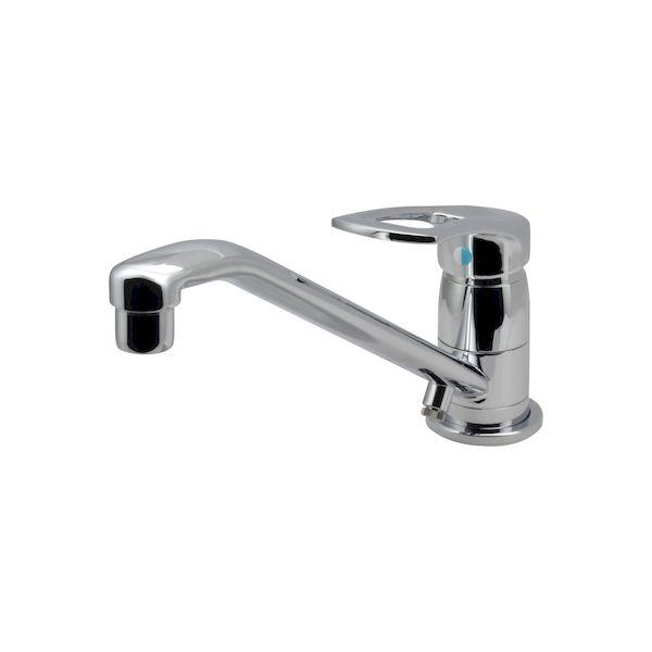 直送 代引不可・他メーカー同梱不可 カクダイ GA-BF003K GAONA ガオナ 赤札見つけ シングルレバー混合栓 キッチン用 【台付 取付穴径3