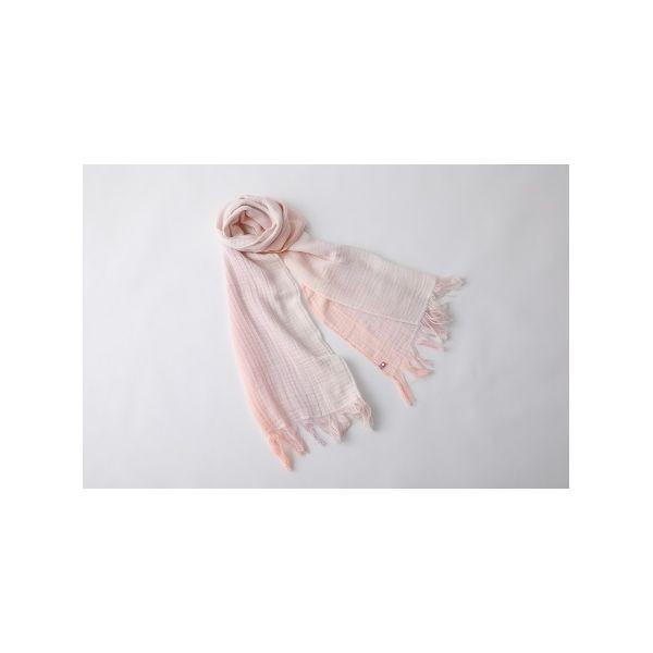 4529043032879 【10個入】グラデーションストール 1．パープル×さくら【キャンセル不可】 今治 GU-2800-1