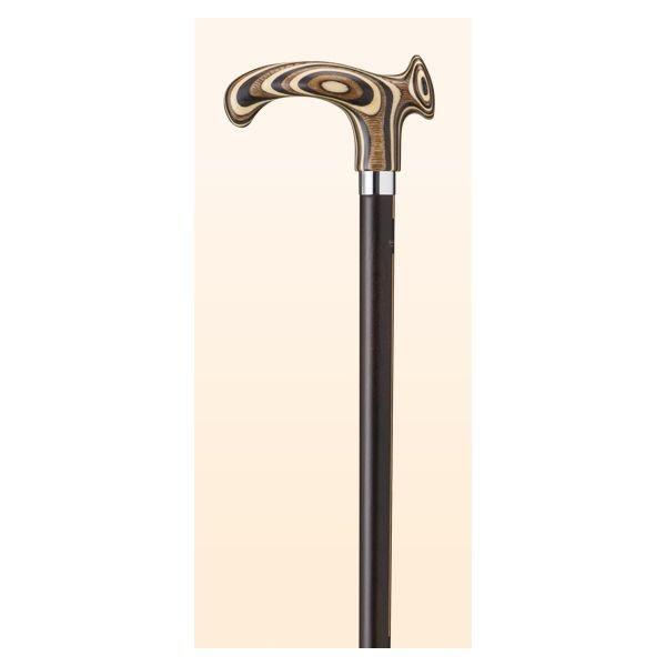 4544634302513 ガストロックGA−75 一本杖【キャンセル不可】 高級杖 右手用 ステッキ ストライプ柄 年間生産量