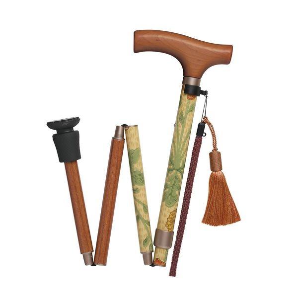 4977626736629 ウィリアム・モリス ステッキ 折畳 デイジー【キャンセル不可】 WB5110 フジホーム ギフト 敬老