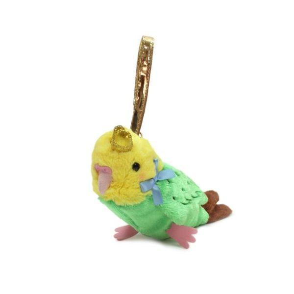 0795136470413 【8個入】47041 クラウンポーチ インコ グリーンイエロー【キャンセル不可】 コスメポーチ