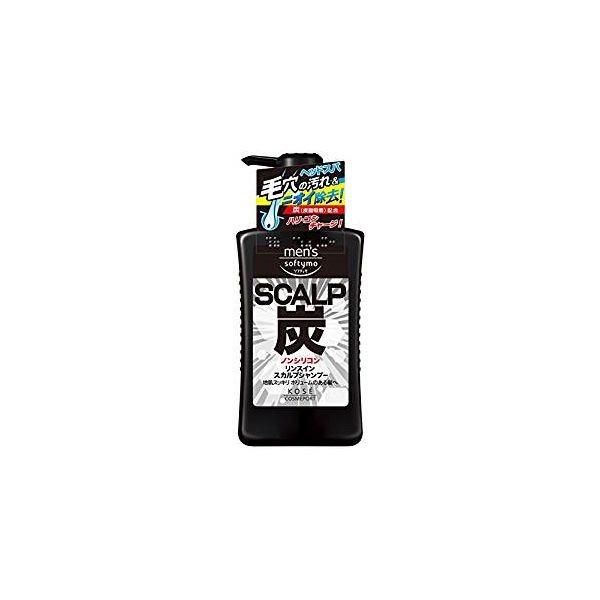 4971710384031 【12個入】 メンズソフティモリンスインシャンプー炭550ML【キャンセル不可】