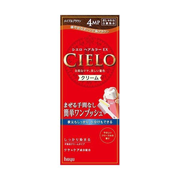4987205284717 【27個入】 シエロ ヘアカラー EX クリーム 4MP メイプルブラウン【キャンセル不可】