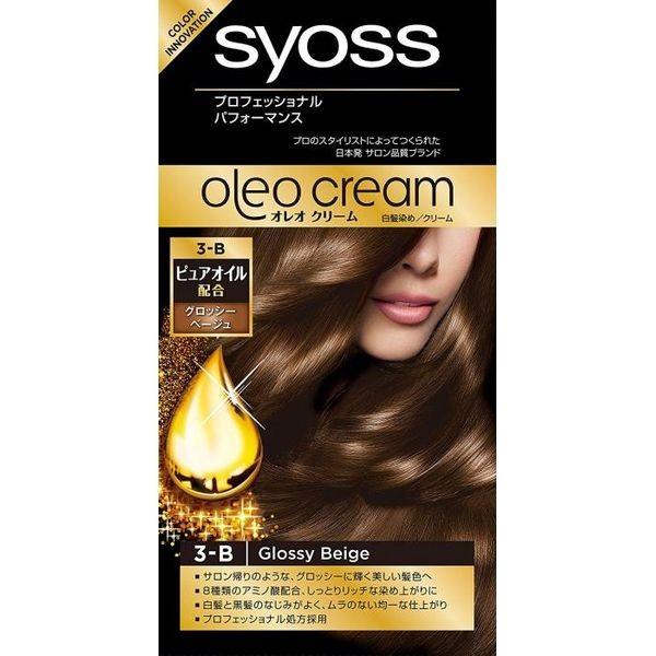 4987234361236 【36個入】 サイオス オレオクリーム ヘアカラー 3B グロッシーベージュ【キャンセル不可】