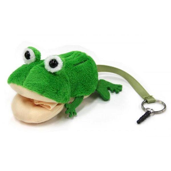 4958762910319 【10個入】I−103 アニマルクリーナーカエル グリーン【キャンセル不可】 イヤホンジャックに装着