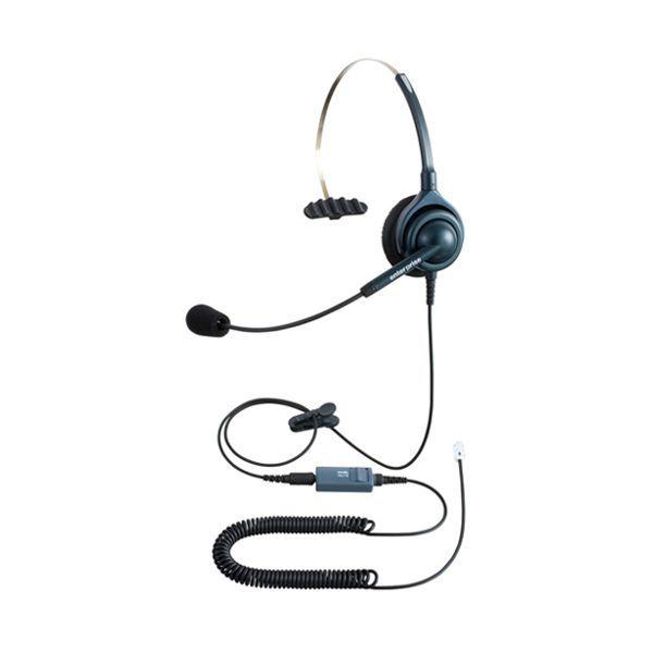 長塚電話工業所（NDK） EN-M(BK)-MC3 直送 代引不可・他メーカー同梱不可 エンタープライズヘッドセットパック 片耳 M ブラック ENM(BK)MC3