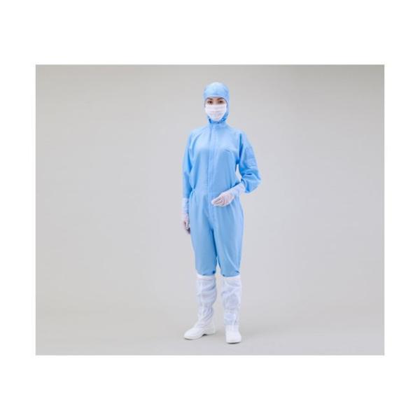 アズワン 1-7865-05 無塵衣AS197C フード付 青 3L【1着】 1786505 4582110986345 ブルー