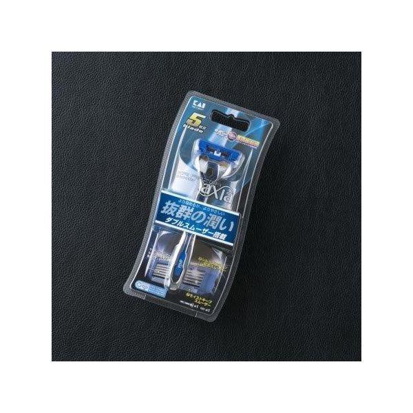 4901331000607 【60個入】 KAIRAZOR axia ホルダー 替刃1ヶ付 91920【キャンセル不可】