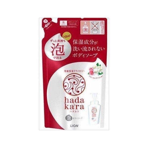 4903301276241 【16個入】 ハダカラ泡BS フローラル替440ML 96132【キャンセル不可】