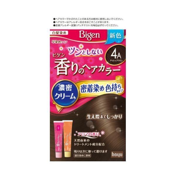 4987205051494 【27個入】 ビゲン 香りのヘアカラー クリーム 4A アッシュブラウン 87422【キャンセル不可】