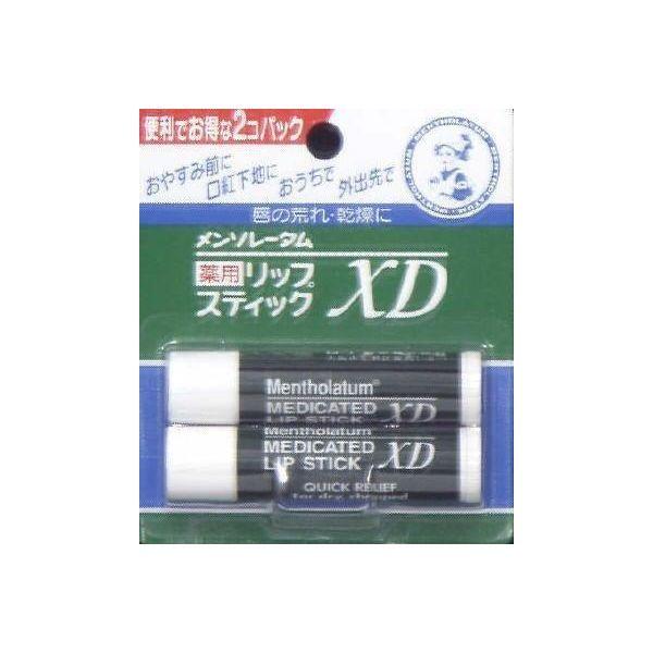 4987241105106 【200個入】 メンソレ−タム薬用リップXD 2個パック 93608【キャンセル不可】
