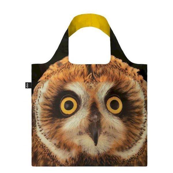 4260317661806 【10個入】 エコバッグ National Geographic Short−eared Owl NG．SO 102599【キャンセル不可】