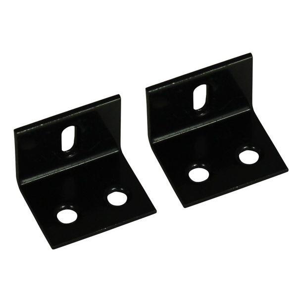 ハイロジック 4960983166826 F-682 黒 アングル天板止 立 2入の通販はau PAY マーケット - 測定器・工具のイー ...