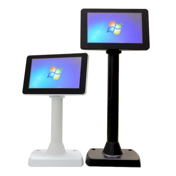 エフケイシステム AS-700HF(B) 直送 代引不可 7インチLCDカスタマーディスプレイ USB接続 AS700HF(B)