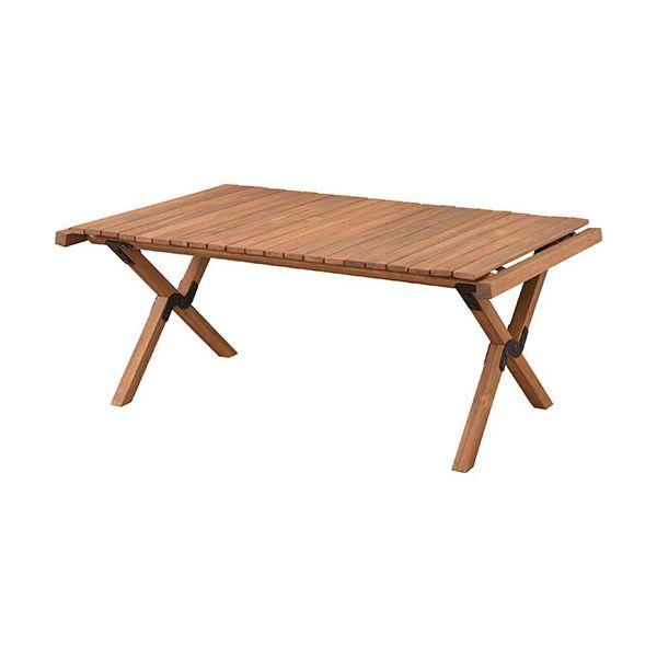 【個数：1個】RP-611 直送 代引不可 東谷 マシュー ロールトップテーブル ライトブラウン RP611