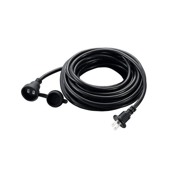 H7RP1010BKX10 直送 代引不可 10個セット YAZAWA 防雨型延長コード 1個口 10m ブラック