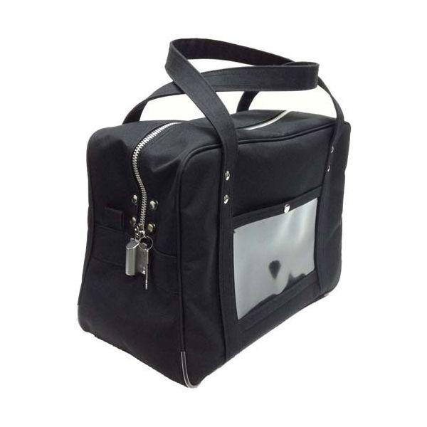 【個数：1個】MTM38458 直送 代引不可 三実通商 みつみ通商 600Dポリエステルカバン 固定錠 ブラック