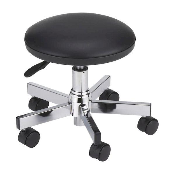 【個数：1個】4535847019428 直送 代引不可 マツヨシ フットケアチェア ガス昇降 SN−FC002B ブラック