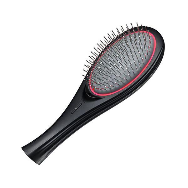 WH41-01-BK 直送 代引不可 セブンウェイブ WAVEWAVE EMSを搭載したクッションブラシ EMS Brush Air ブラック WH4