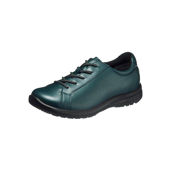 アサヒシューズ ASAHI 4963507398611 KV30007 メディカルウォークWK L001 グリーンメタリック 22.5cm