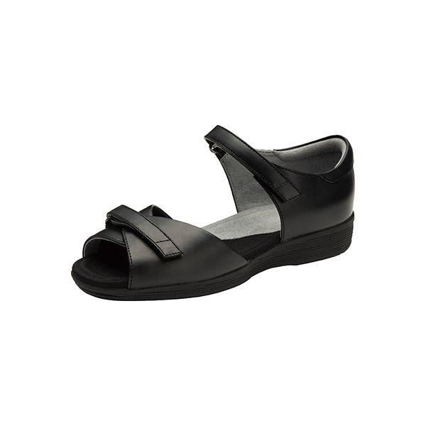 アサヒシューズ ASAHI 4963507454188 KV78472 メディカルウォークSL L002 ブラック 24.0cm