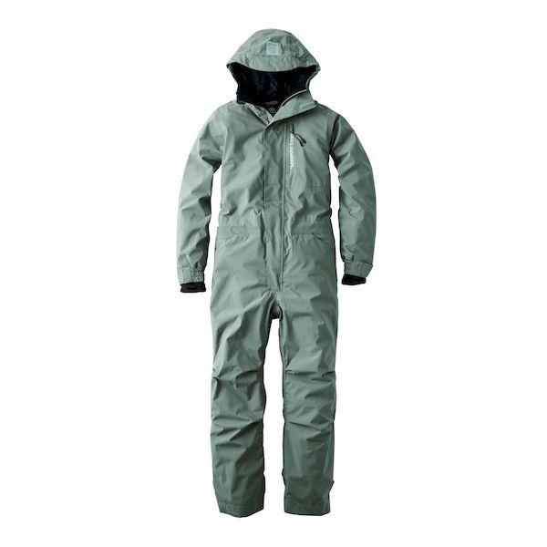 エスケープロダクト 4582696011653 ブリザードシェルツナギ GE−770 C／63 セージグリーン 5Lサイズ