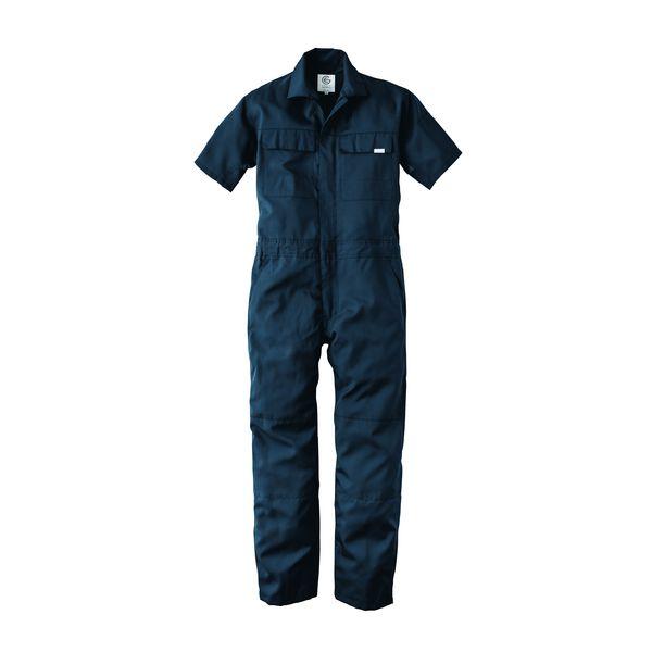 エスケープロダクト 4589708565883 サマーライト半袖ツナギ GE−635 C／5 アッシュブラック 4Lサイズ