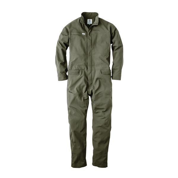 エスケープロダクト 4589708567177 グリッドエアー長袖ツナギ GE−677 C／45 モカブラウン 4Lサイズ