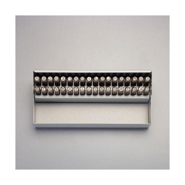 【個人宅配送不可】直送 代引不可 エスコ EA591HT-2  2.4mm英字・数字刻印セット EA591HT2【キャンセル不可】