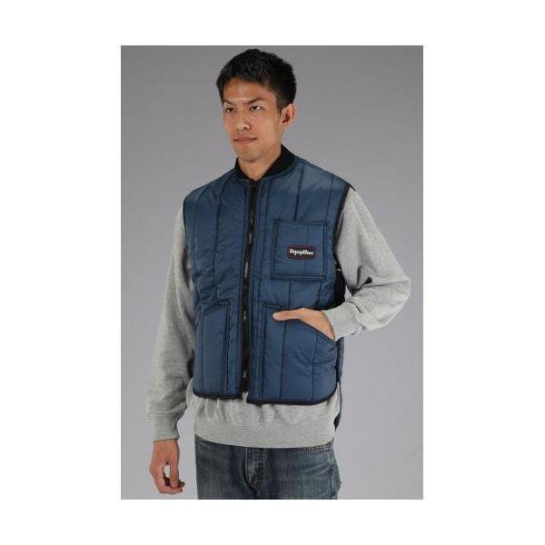 【個人宅配送不可】直送 代引不可 エスコ EA915GA-54  ＸＬ　防寒ベスト（Ｂｌｕｅ） EA915GA54【キャンセル不可】