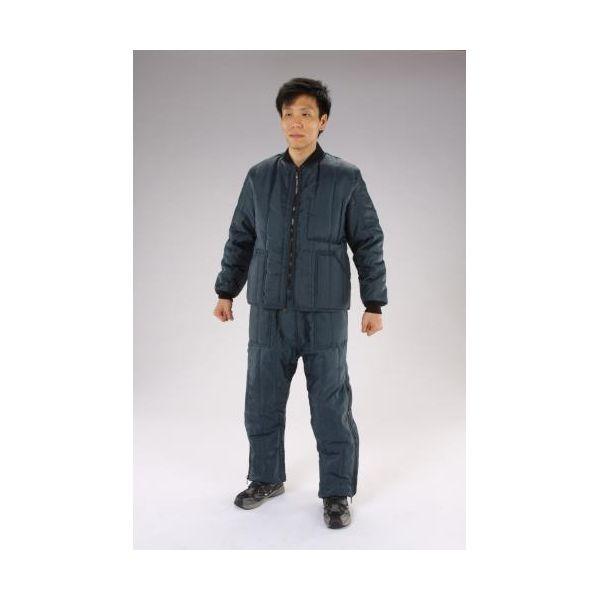 【個人宅配送不可】直送 代引不可 エスコ EA915GM-44  ＸＬ　防寒服上下セット（Ｎａｖｙ） EA915GM44【キャンセル不可】