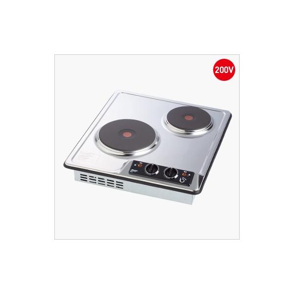 三化工業 SNK SPH-232S プレートヒーター　ビルトイン2口(上面操作タイプ) SPH232S