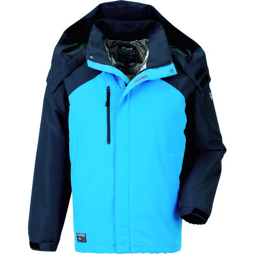 【個数：1個】 ジーベック  23244SS 232アルミ蓄熱ブルゾン ターコイズブルー SS 232-44-SS XEBEC