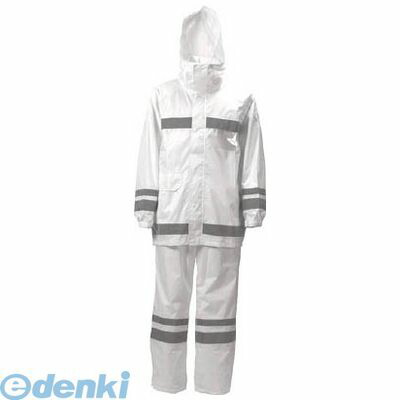 カジメイク  381011M 視認性レインスーツ イエロー M